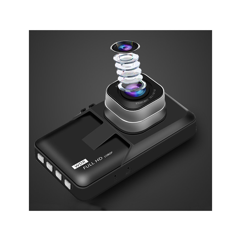 Dashcam Full HD 1080P With Two Cameras Memory Not included