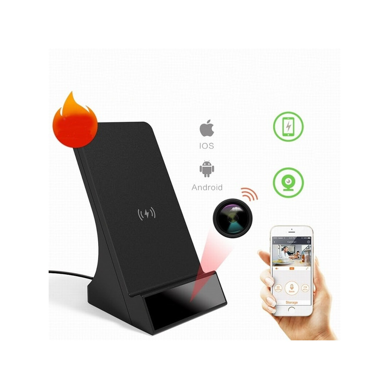 Monitor your home with this wireless charging station camera Memory Not ...