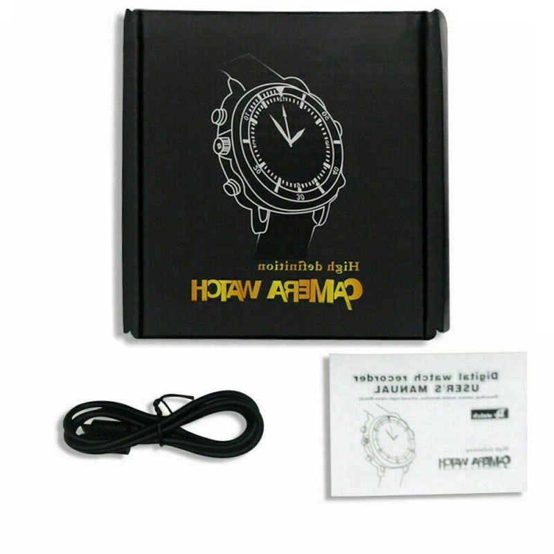 Infrared spy watch waterproof Full HD