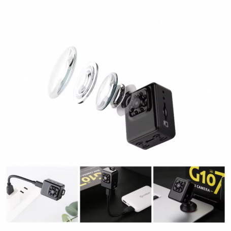 12 MP Spy Kamera Full HD Wifi leicht zu verbergen