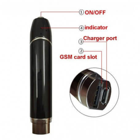 Penna Bluetooh con micro spia GSM